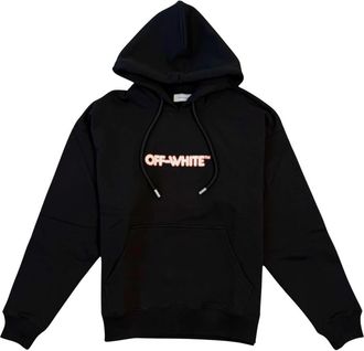 Off-white Homme, Sweatshirts et sweats &agrave; capuche, Noir, Taille: 2XL Hooded Logo SweaT-shirt