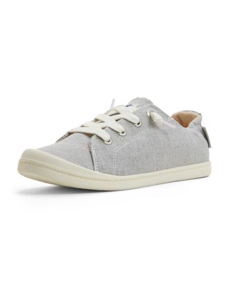 Roxy Rory, Damen-Sneaker zum Reinschl&uuml;pfen, flach, Mittelgrau, 41 EU