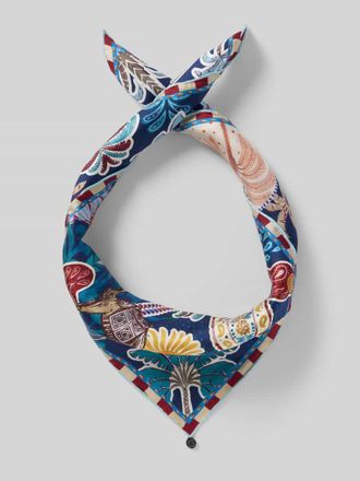 Codello Tuch aus Seide mit Label-Detail Modell PALM