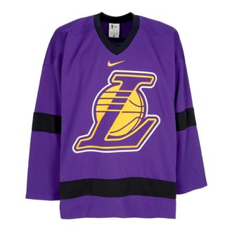 Nike Lakers Courtside Hockey Jersey - - Sport - Herren - Lila - L