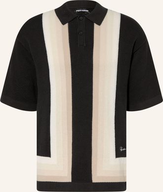 Pegador Pegador Strick-Poloshirt Tellero schwarz