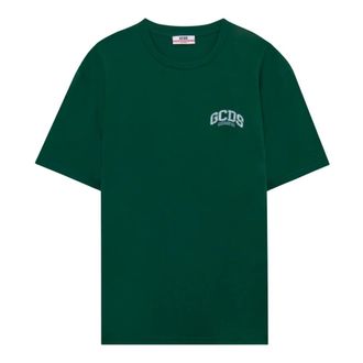 GCDS T-Shirt mit Logo-Detail - - Tops - Herren - Gr&uuml;n - S