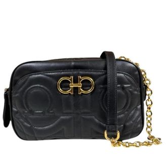 Ferragamo Pre-owned Schultertasche - - Pre-owned - Damen - Schwarzk - ONE SIZE