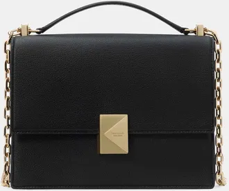 Kate Spade New York Kate Spade Deco Schultertasche Mit Kette f&uuml;r Frauen in Schwarz | Leder