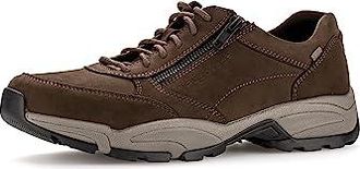 Gabor Homme Baskets, Monsieur Baskets Basses,Cuir certifié,Semelle Amovible,Chaussure Basse,Chaussure de Rue,Marron (Espresso) / 01,48.5 EU / 13 UK