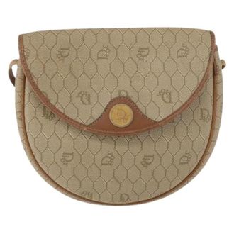 Dior Pre-owned Vintage Honeycomb Flap Crossbody Bag - - Pre-owned - Damen - Beige - ONE SIZE