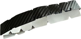 Generico Schwarzer Schl&auml;gerschutz - Schutzstreifen f&uuml;r Schl&auml;ger mit 80 cm (31,5 Zoll), kratzfester Aufkleber, Rahmenschutz, langlebig, knitterfrei, f&uuml;r Tennis-