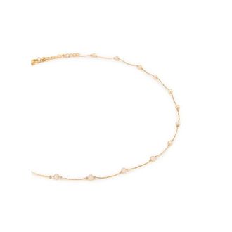 Au Printemps Paris Collier avec perles en verre