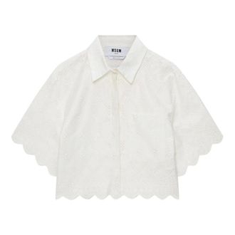 Msgm Msgm, Femme, Blouses et Chemises, Blanc, Taille: 38 FR Chemises