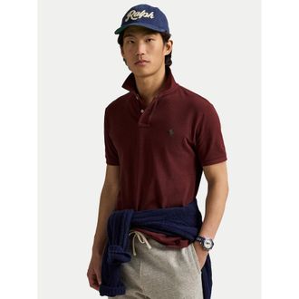 Polo Ralph Lauren Poloshirt 710534735460 Dunkelrot Regular Fit