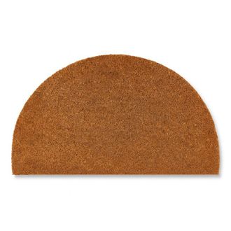 Astra Paillasson 100% Coco antibact&eacute;rien demi-cercle 90x150 cm Naturel