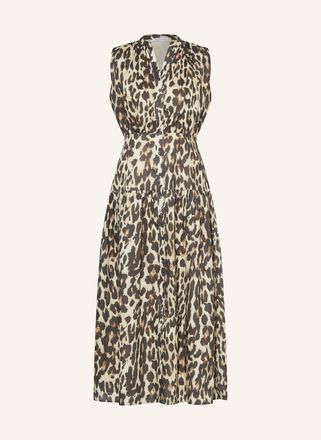 Mrs & Hugs Mrs & Hugs Leinenkleid braun