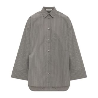 By Malene Birger Chemise Derris - Femme - Blouses et Chemises - Gris - Taille: 38 FR