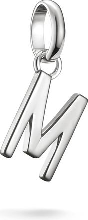 Thomas Sabo Thomas Sabo Charm Club Connect Charm-Anh&auml;nger Buchstabe M Recyceltes 925 Silber CC1219-001-21