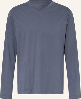 Schiesser Schlafshirt Mix + Relax blau