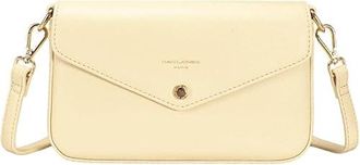 David Jones Paris - Pochette Femme - Sac port&eacute; travers - Similicuir - Taille Petite - Accesoire Pratique - Evenement Soir&eacute;e Sortir Ville Mode Tendance L&eacute;g&egrave;re Band