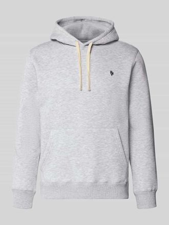 Review Slim Fit Hoodie mit Logo-Stitching