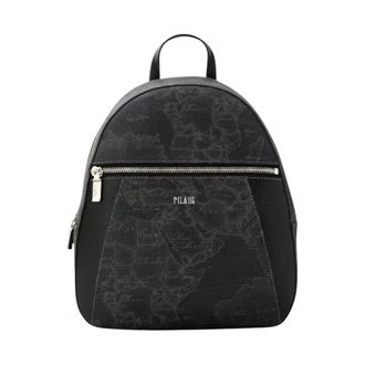 Alviero Martini 1A Classe Femme, Sacs, Noir, Taille: ONE Size Geo Backpack