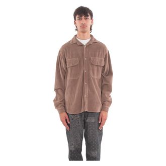 White Sand Rocciatore Corduroy Shirt - - Jackets - Herren - Beige - M