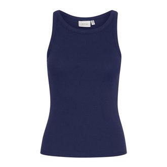 Gestuz Femme, Tops, Bleu, Taille: 36 FR Hauts sans manches