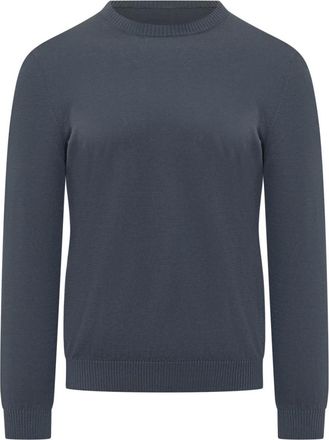 Malo Homme, Pulls, Bleu, Taille: XL Maglia giro rasato