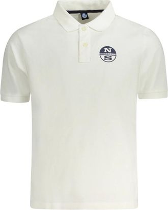 North Sails Homme, Tops, Blanc, Taille: 2XL Polo &agrave; Manches Courtes