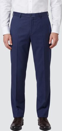 Cruna Pantalon chino slim fit en laine avec poches &agrave; rabat