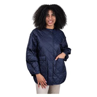 Max Mara Femme, Vestes, Bleu, Taille: 38 FR Down Vestes