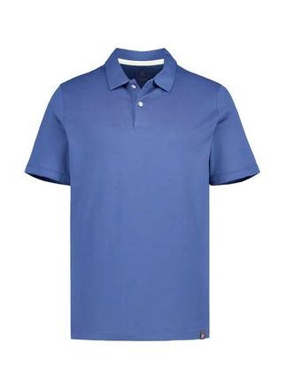 Boggi Milano Herren Polo-Shirt blau