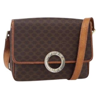 Celine Sac Bandouli&egrave;re Vintage Pre-owned - Femme - Pre-owned - Brun - Taille: ONE Size