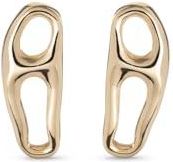 Uno De 50 UNOde50 Boucles doreilles plaquées or 18 carats en forme de maillon