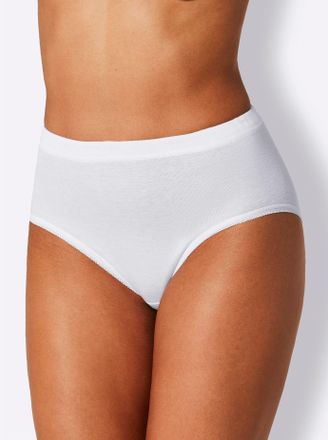 Speidel Slip SPEIDEL, Damen, Gr. 42, 5 Stk., bunt (2x wei&szlig;,1x marine,1x ros&eacute;,1x mint), 100% Baumwolle, Unterhosen Slip, Topseller