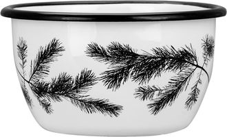 Muurla Enamel Bowl 6dl The Pine