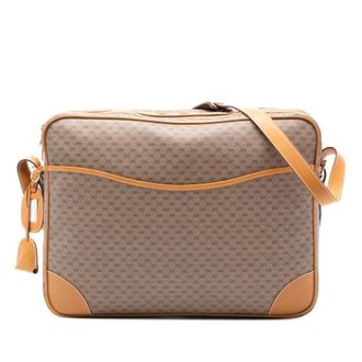 Gucci Pre-owned Canvas Umh&auml;ngetasche - - Pre-owned - Damen - Beige - ONE SIZE