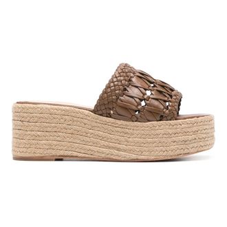 Paloma Barcel&oacute; Sana Platform Espadrilles - - Shoes - Damen - Braun - 41 EU