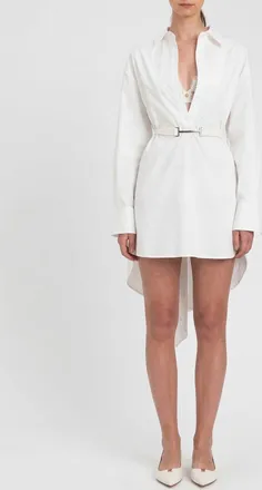 Twinset Kleid Damen Farbe Wei&szlig;
