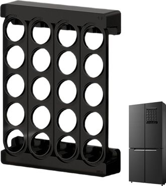 Generic Kaffee-Halterung für Kaffee mit Wandmontage, Rotations-Kaffeehalter, Ständer für 40 Nespresso-Kapseln, Drehspender, Halterung für Kaffeekapseln, Aufbe