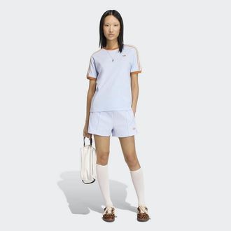 adidas Originals T-Shirt ADIDAS ORIGINALS SUMMER GLOW ADVANCED 3-STREIFEN mit sportlichem Stil, Rundhalsausschnitt, in normaler L&auml;nge