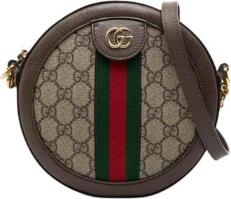 Gucci Pre-owned Ophidia Crossbody - Femme - Pre-owned - Brun - Taille: ONE Size
