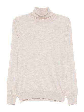 Brunello Cucinelli Pull Col Rond - Noir