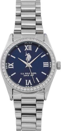 U.S.Polo Association Uhr U.S. Polo Assn. Melanie USP8460BL Silberfarben