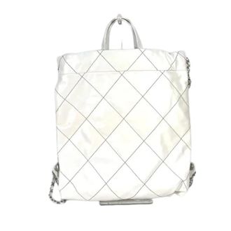 Chanel Pre-owned As3313 Rucksack - - Pre-owned - Damen - Wei&szlig; - ONE SIZE