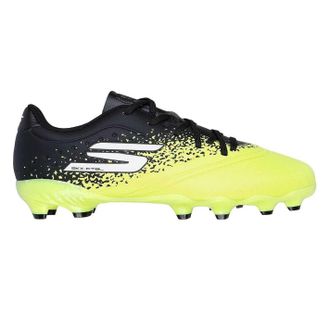 Skechers Fu&szlig;ballschuhe mit festem Boden f&uuml;r Herren/Damen Unisex (Gelb/Schwarz)