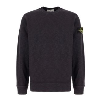 Stone Island Homme, Sweatshirts et sweats &agrave; capuche, Noir, Taille: M SweaT-shirts &Eacute;l&eacute;gants pour un Look Moderne