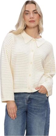 Ydence Gestricktes Top Clara - - Knitwear - Damen - Beige - XS