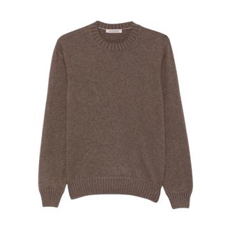 La Fileria Kaschmirpullover - - Knitwear - Herren - Braun - L