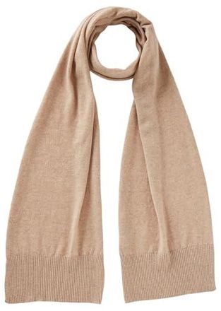 Benetton Sciarpa in Maglia 1002du01e &eacute;charpe Foulard, Beige, Taille Unique Femmes