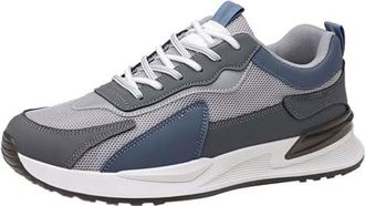 Generico Chaussures de course &agrave; pied d&eacute;contract&eacute;es pour homme - Tennis asphalte - Chaussures de sport - Fitness - Gym - Respirantes - S&eacute;curit&eacute; athl&eacute;tique - Tre