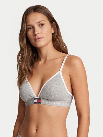 Tommy Hilfiger Bralette-BH UW0UW06271 Hellgrau