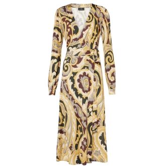 Etro Midi Kimono Kleid - - Dresses - Damen - Mehrfarbig - L